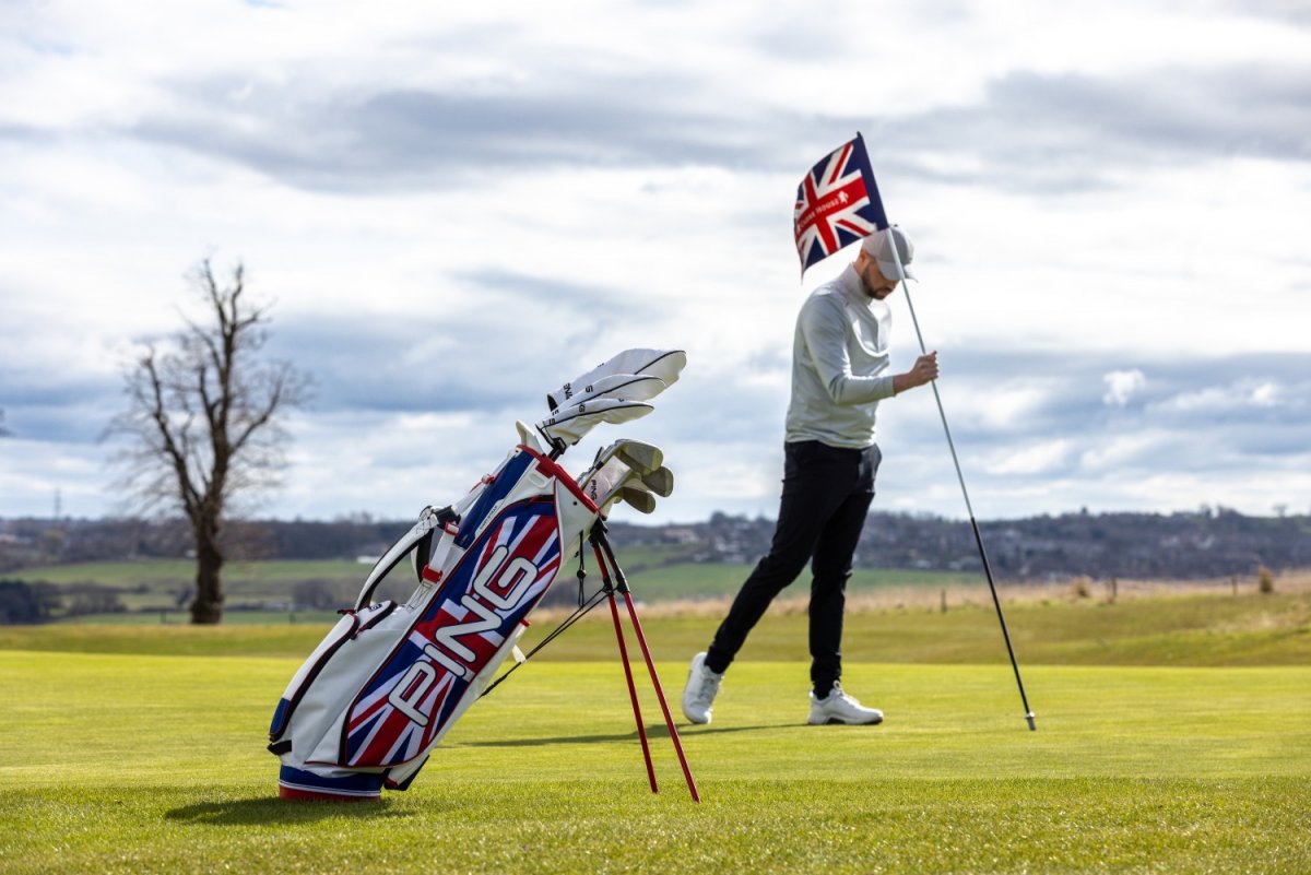 Ping Hoofer Lite Limited Edition Union Jack - Carry Bag