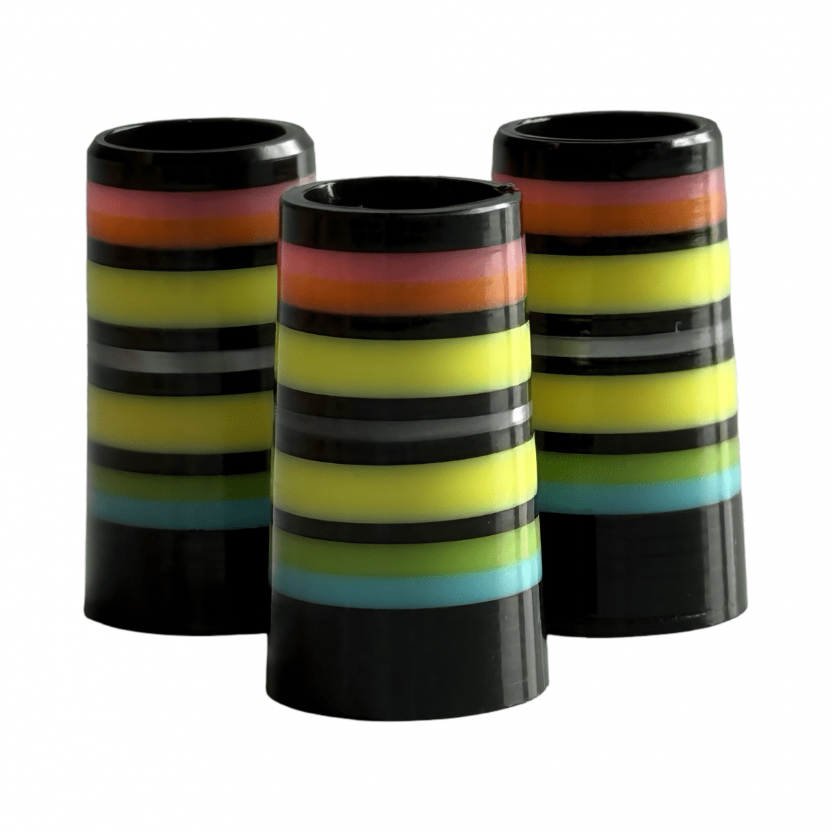 Ferrules - Set of 10 - Blue Donut