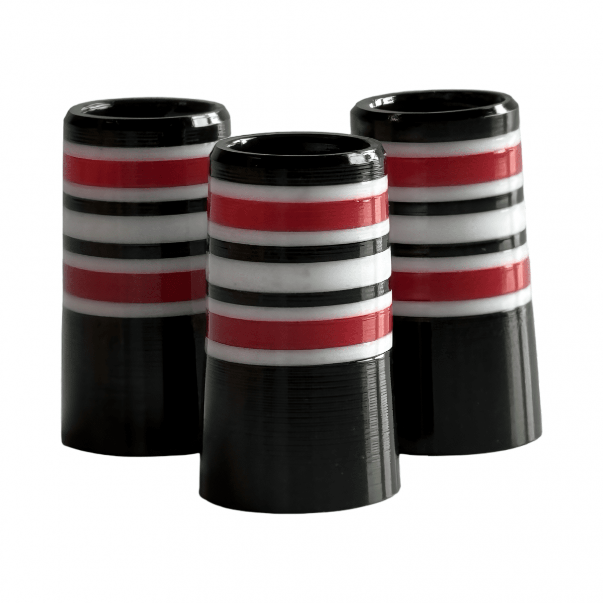 Ferrules - Set of 10 - Blue Donut